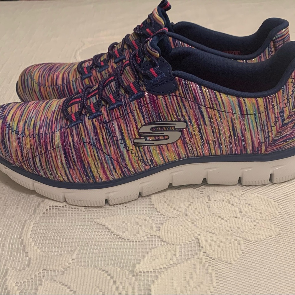 Skechers Empire Rock Relaxed Fit Slip On Tennis Shoes… - Gem